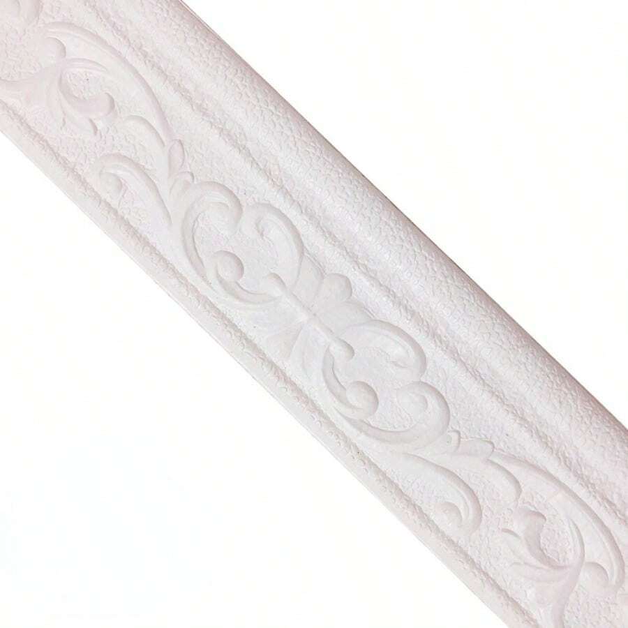 1Pc 2.3M*8cm 3D Wall Trim Line Skirting Border Self Adhesive Waterproof ...