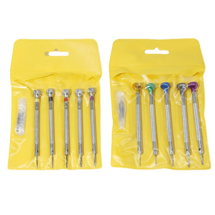 5 In 1 Screwdriver Set Watch Glasses Mobile Phone Repair Mini ...