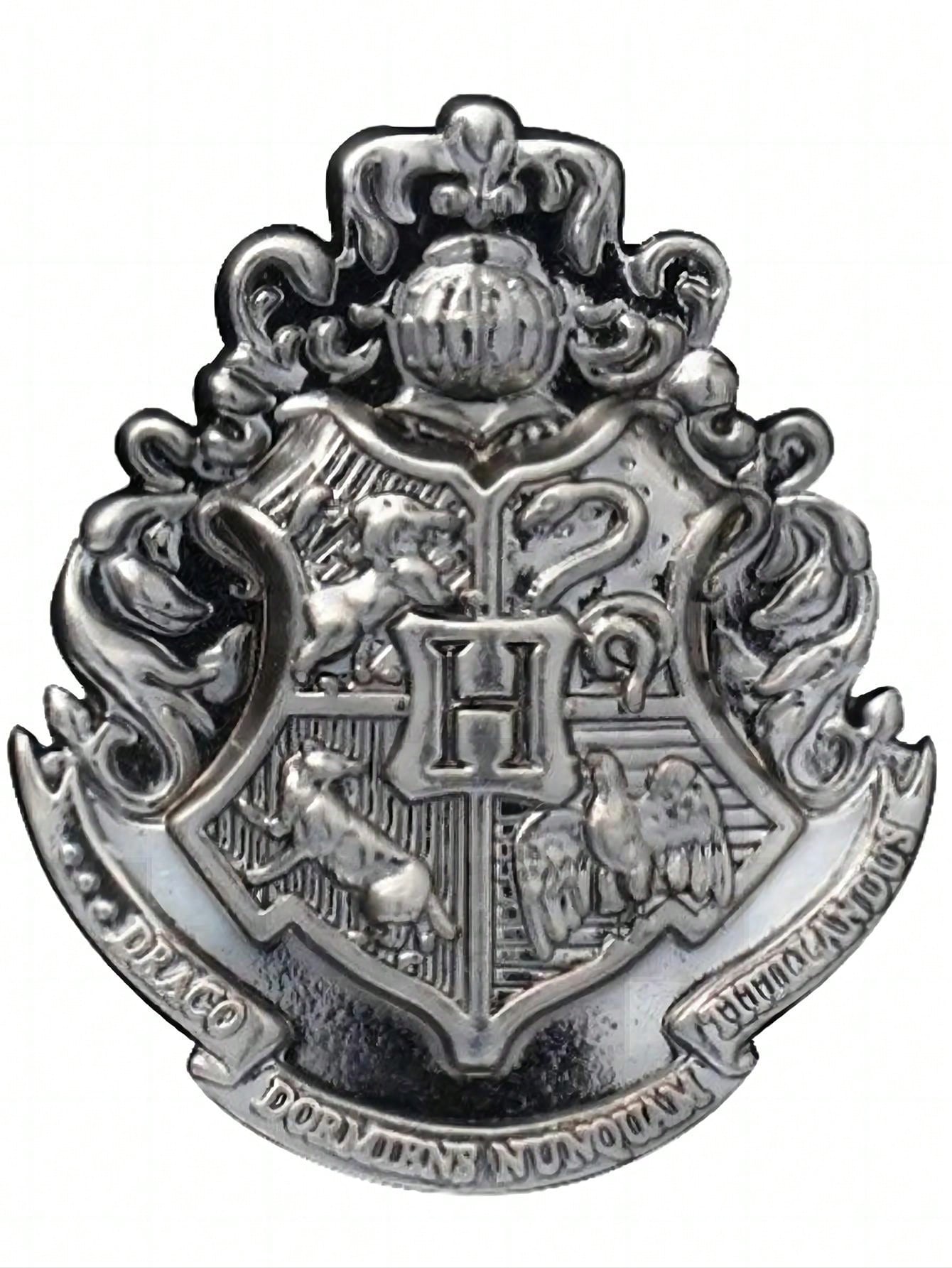 Harry Potter Officially Licensed Hogwarts School Brooch 1pcs Metal ...
