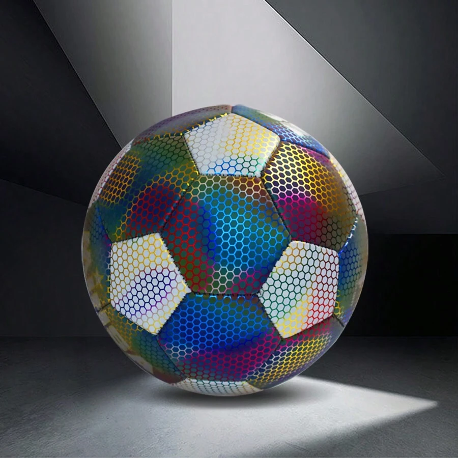 1 Genuine No. 5 Football Under The Lights, The Starry Sky Shines For ...