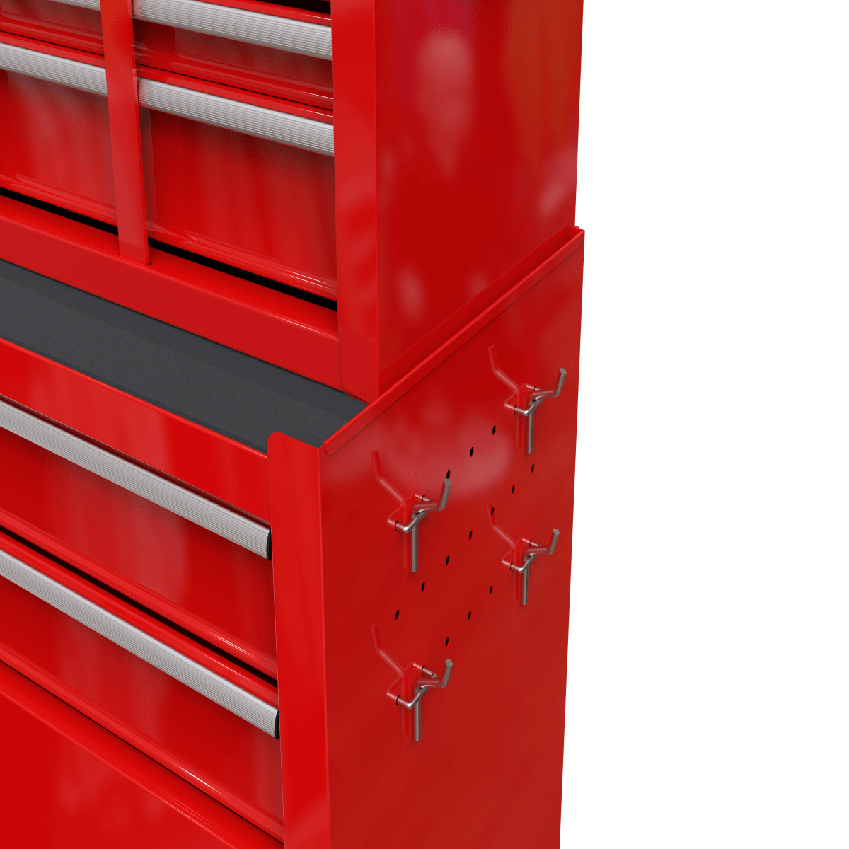 High Capacity Rolling Tool Chest with Wheels and Drawers, 8-Drawer Tool ...