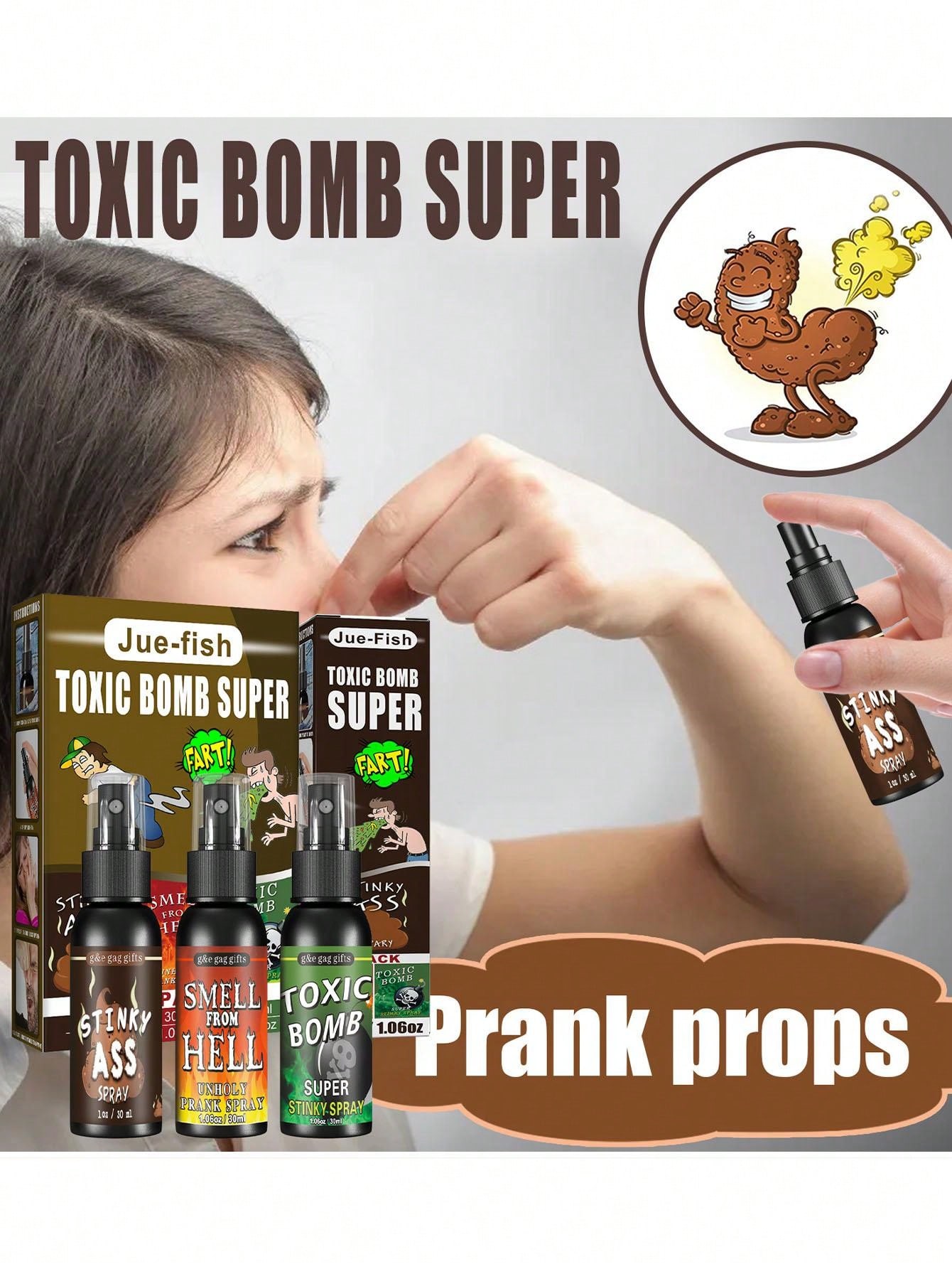 A Piece Of Stinky Fart Spray, A Spoof Toy That Makes People Spoof, A ...