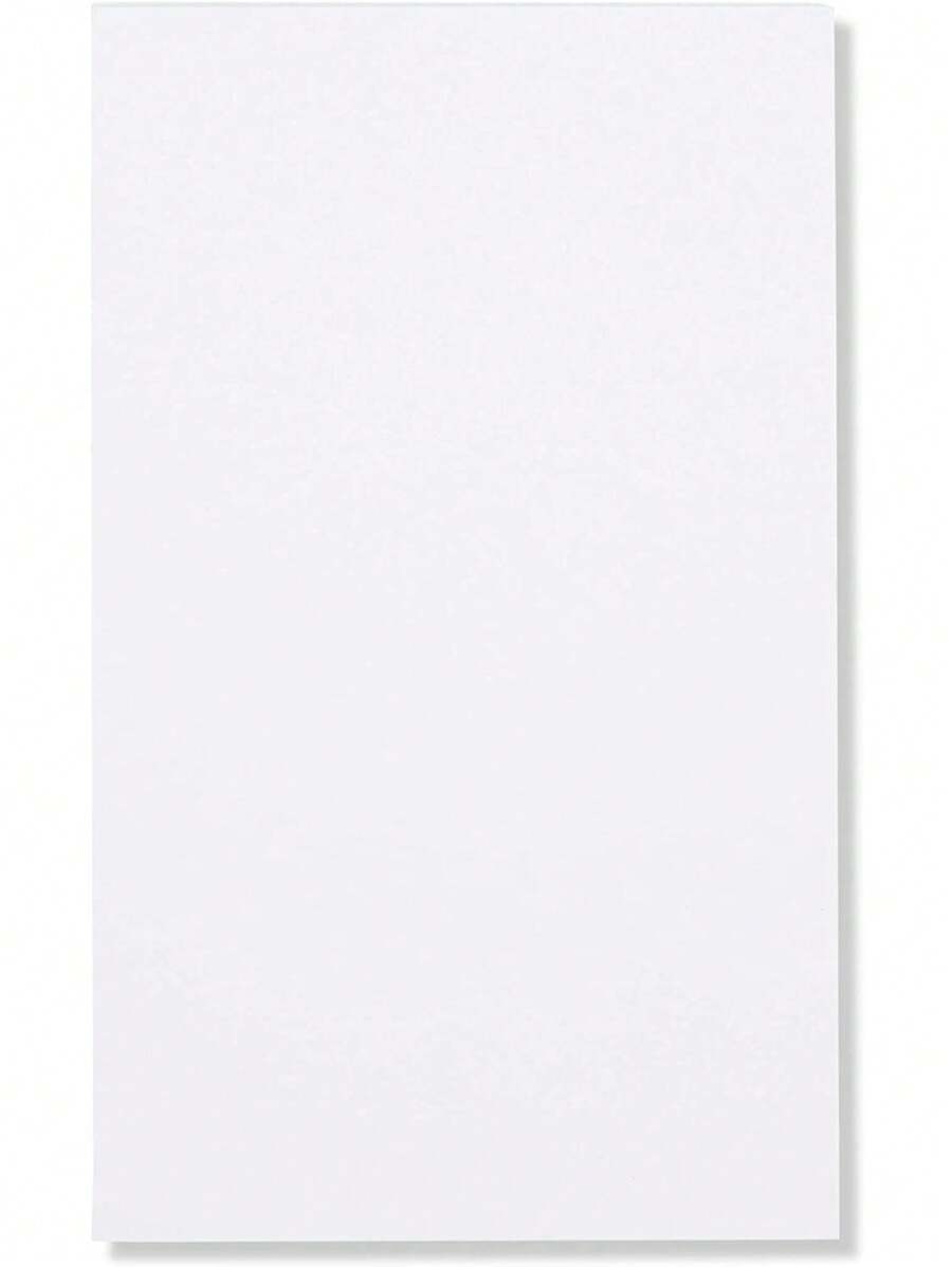 Plain Notepads, Blank Note Pads with 50 Sheets (3 x 5 Inches, 10 Pack ...