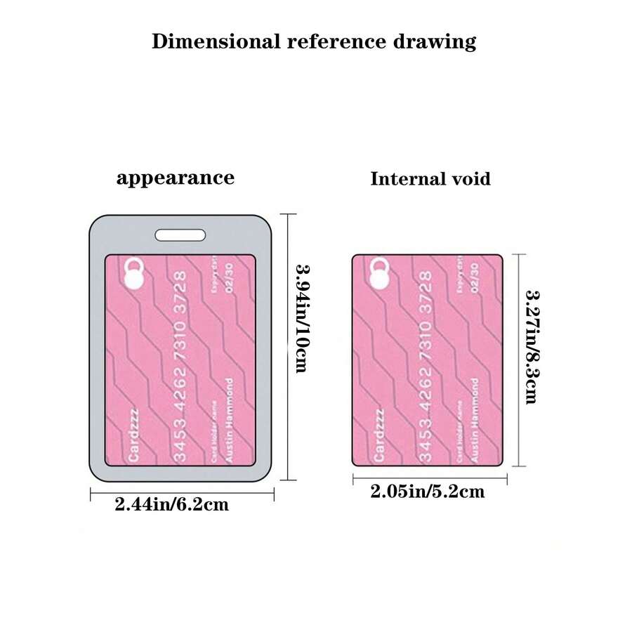 1pc Vertical Transparent Acrylic Card Sleeve For Certificate, Factory ...