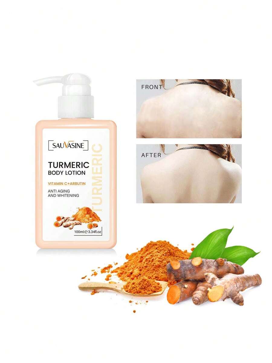 100ml Body Whitening Cream Turmeric Body Lotion Long-lasting ...