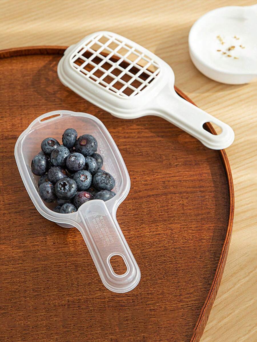 1pc Blueberry Shaped Strainer/colander With Handle For Small Fruits ...