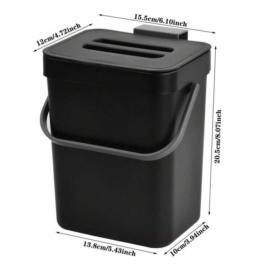 Small Compost Bin For The Kitchen, Waste Bin, Plastic, 3 L, Food Waste ...
