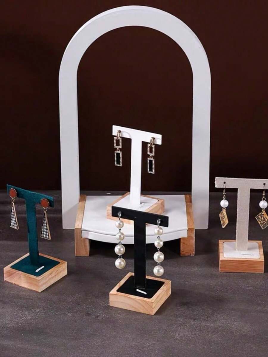 One-Piece High-End Earring Display Stand - Jewelry Display Prop For ...