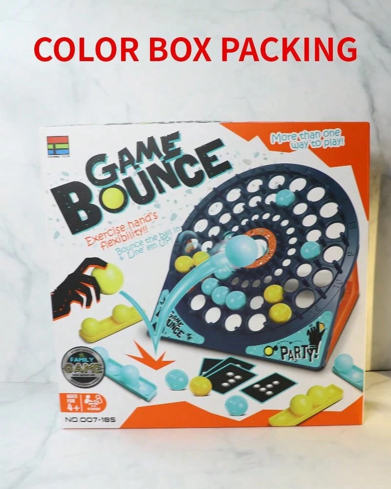 Round bouncing ball game, family party game, bouncing connecting ball ...