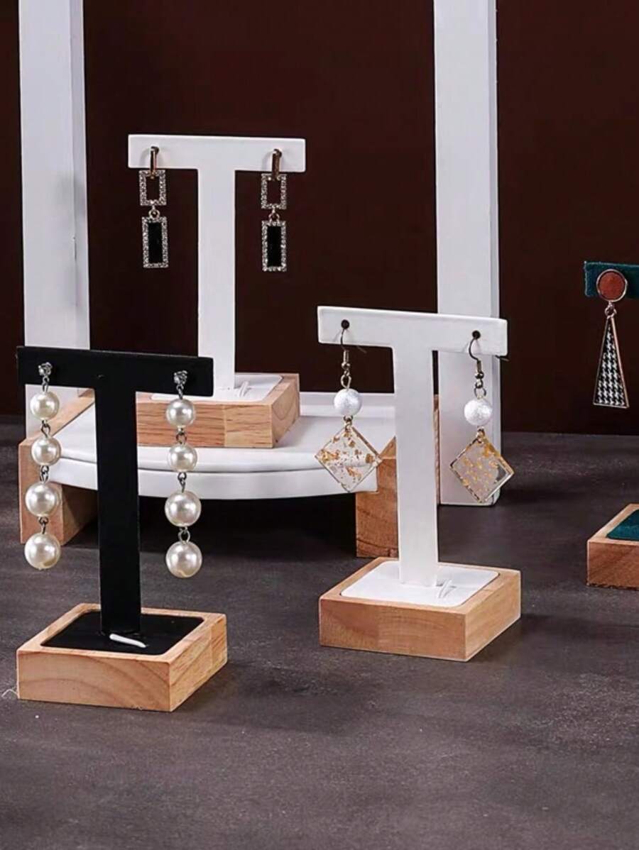 One-Piece High-End Earring Display Stand - Jewelry Display Prop For ...
