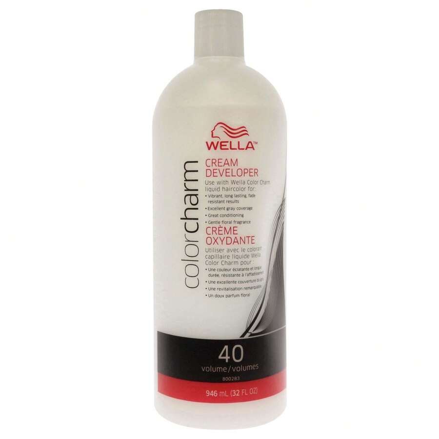 WELLA Color Charm 40 Volume Creme Developer by Wella for Unisex - 32 oz ...