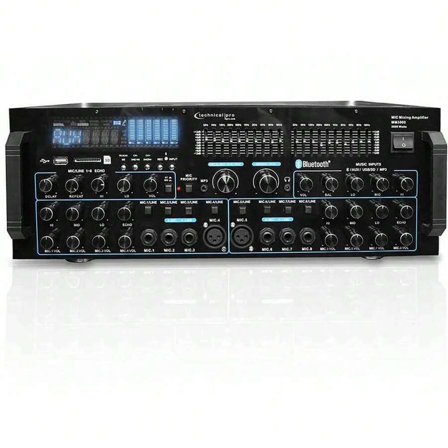 Technical Pro Pro Bluetooth Mic Mixing Amplifier | SHEIN USA