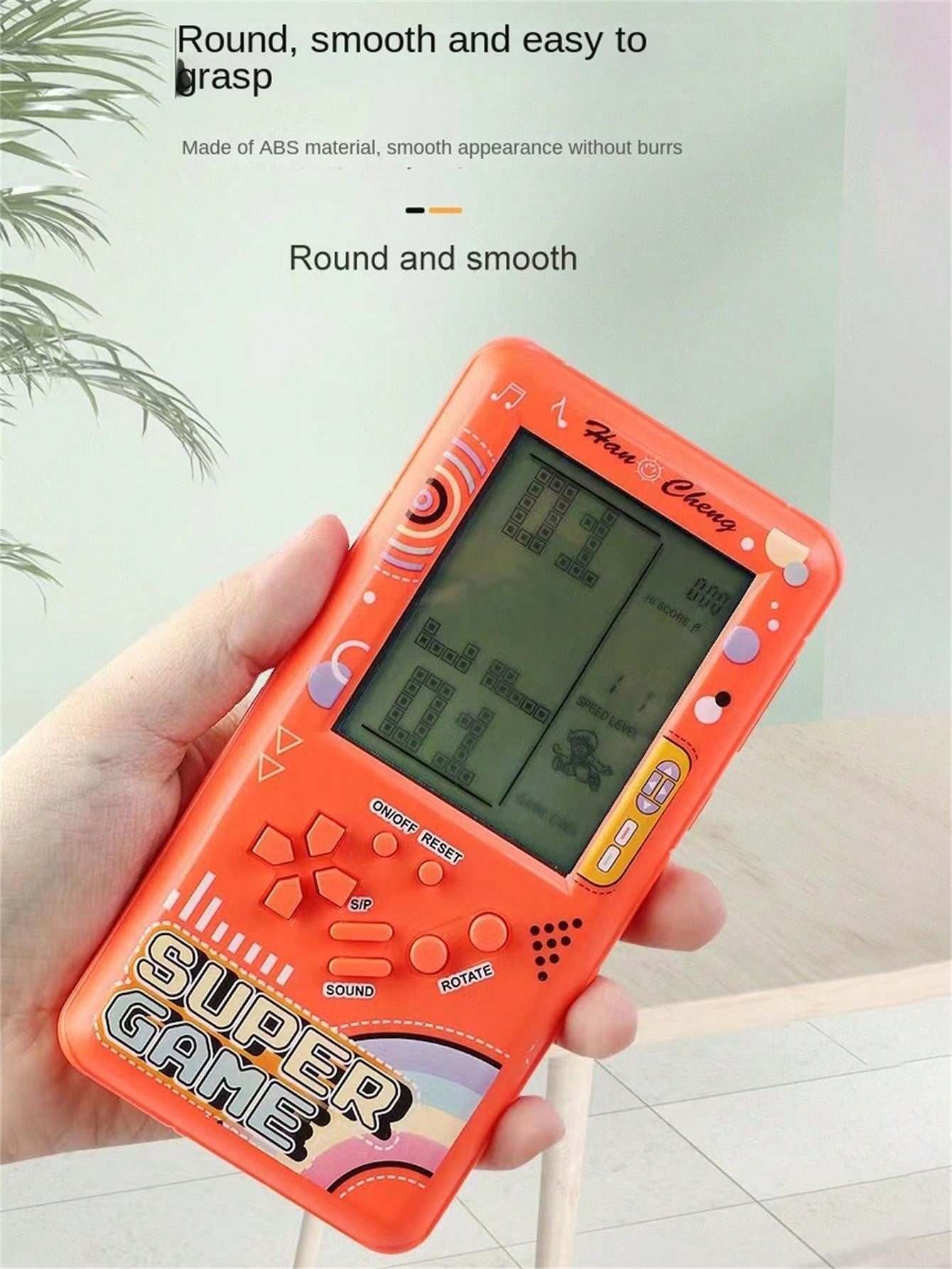 1pc Classic Tetris Handheld Game Console, 4.1 Inch, Big Screen, Retro ...