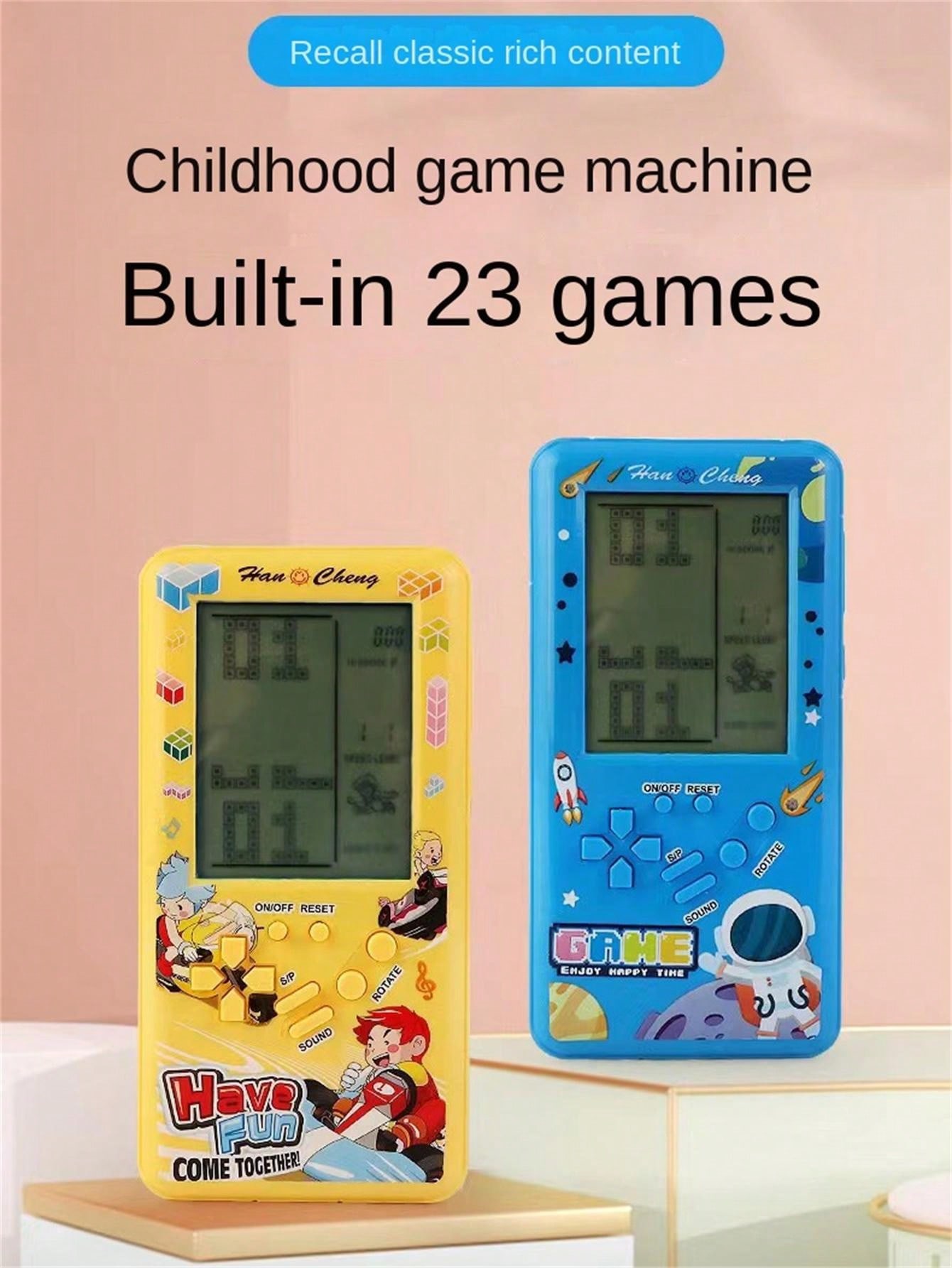 1pc Classic Tetris Handheld Game Console, 4.1 Inch, Big Screen, Retro ...