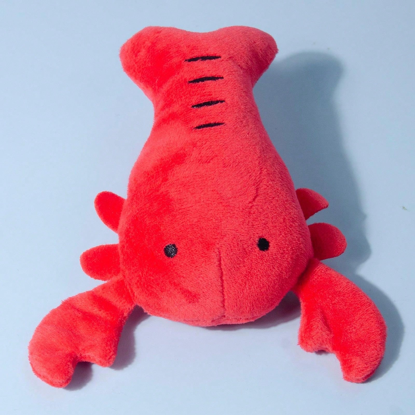Cute Lobster Shaped Plush Squeaky Toy, Suitable For Long Time Play ...