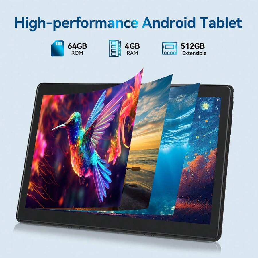 Android Tablet 2023 Newest 10 Inch Tablets with 4GB RAM +64GB ROM ...