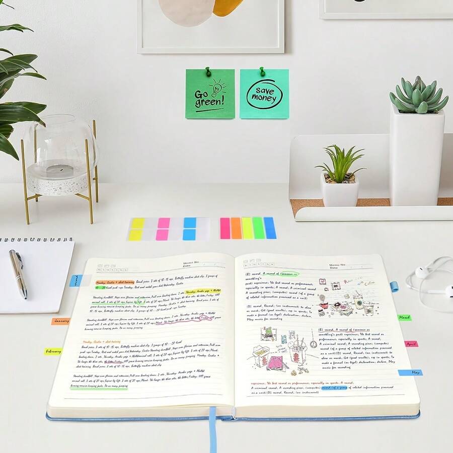 Artistic Delicate A5 Notebook With Thick Softcover - Tree Design - For ...