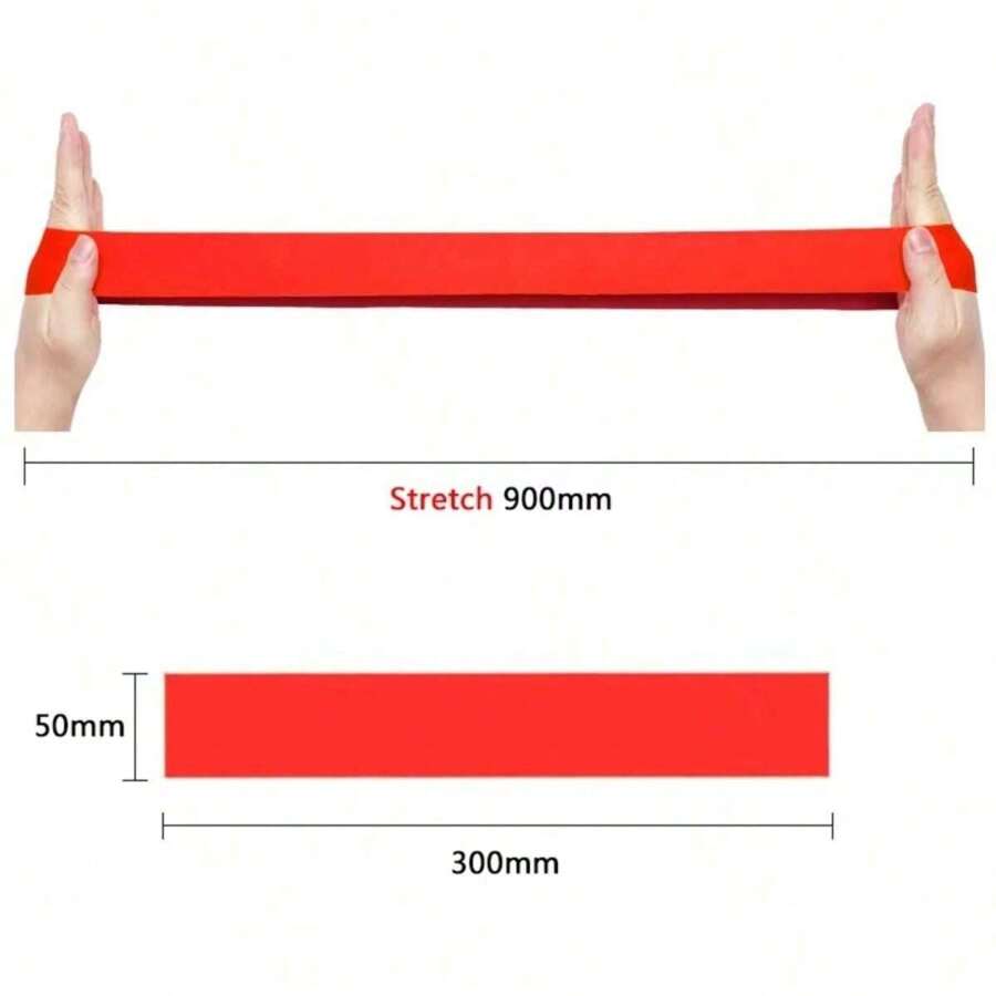 1pc TPE Resistance Band With Different Strength Levels, Fitness Rubber ...
