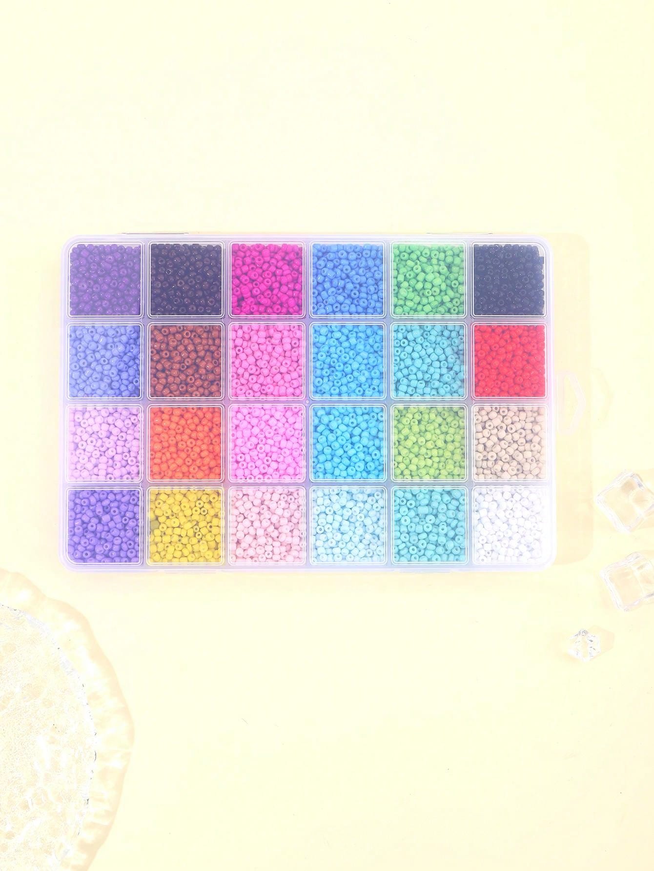 4pcs/set Boxed Diy Millefiori Beads, Approximately 20,000 Pieces ...