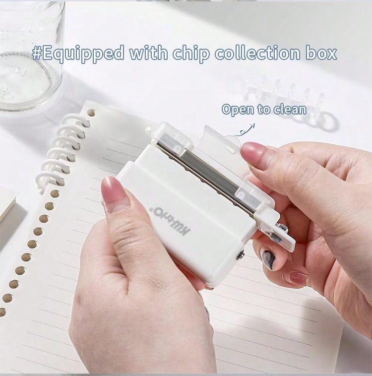 1pc A4 Paper Hole Puncher, Binder, Office Supplies, Can Punch 6 Holes ...