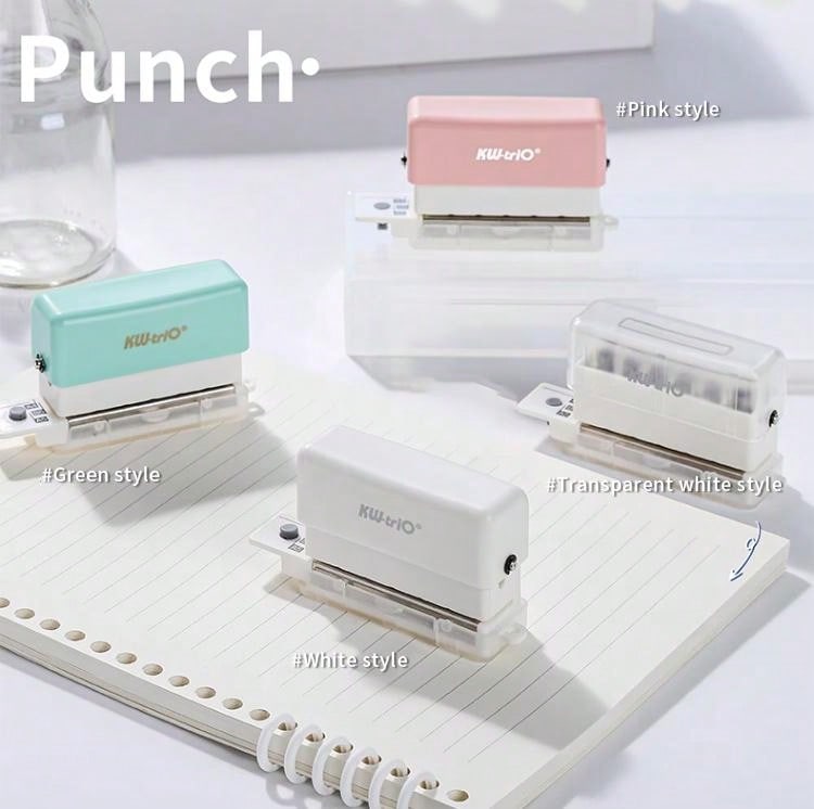 1pc A4 Paper Hole Puncher, Binder, Office Supplies, Can Punch 6 Holes ...