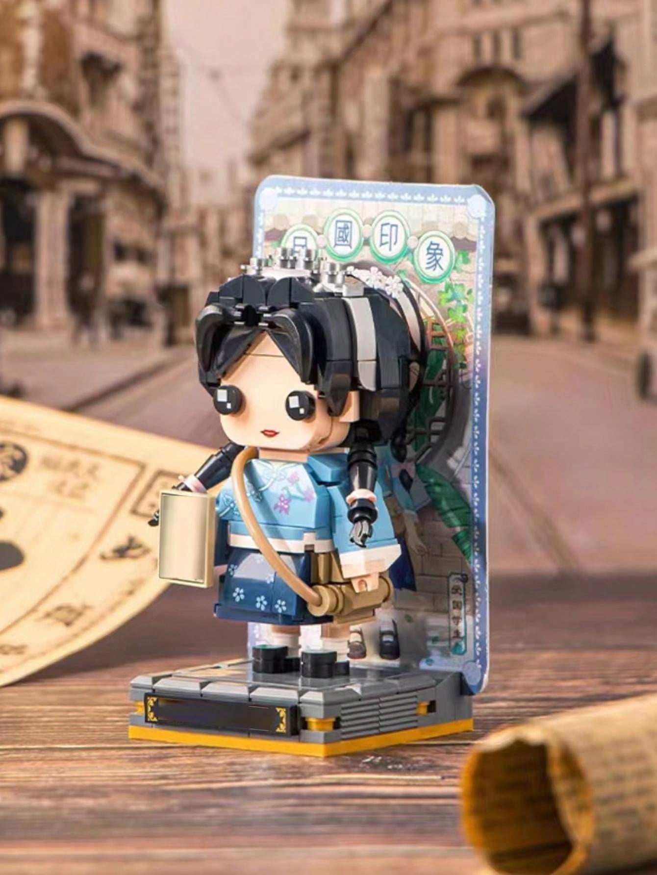 Diy Cartoon Character Block Small Particle Assembly Toy, Decorated With ...