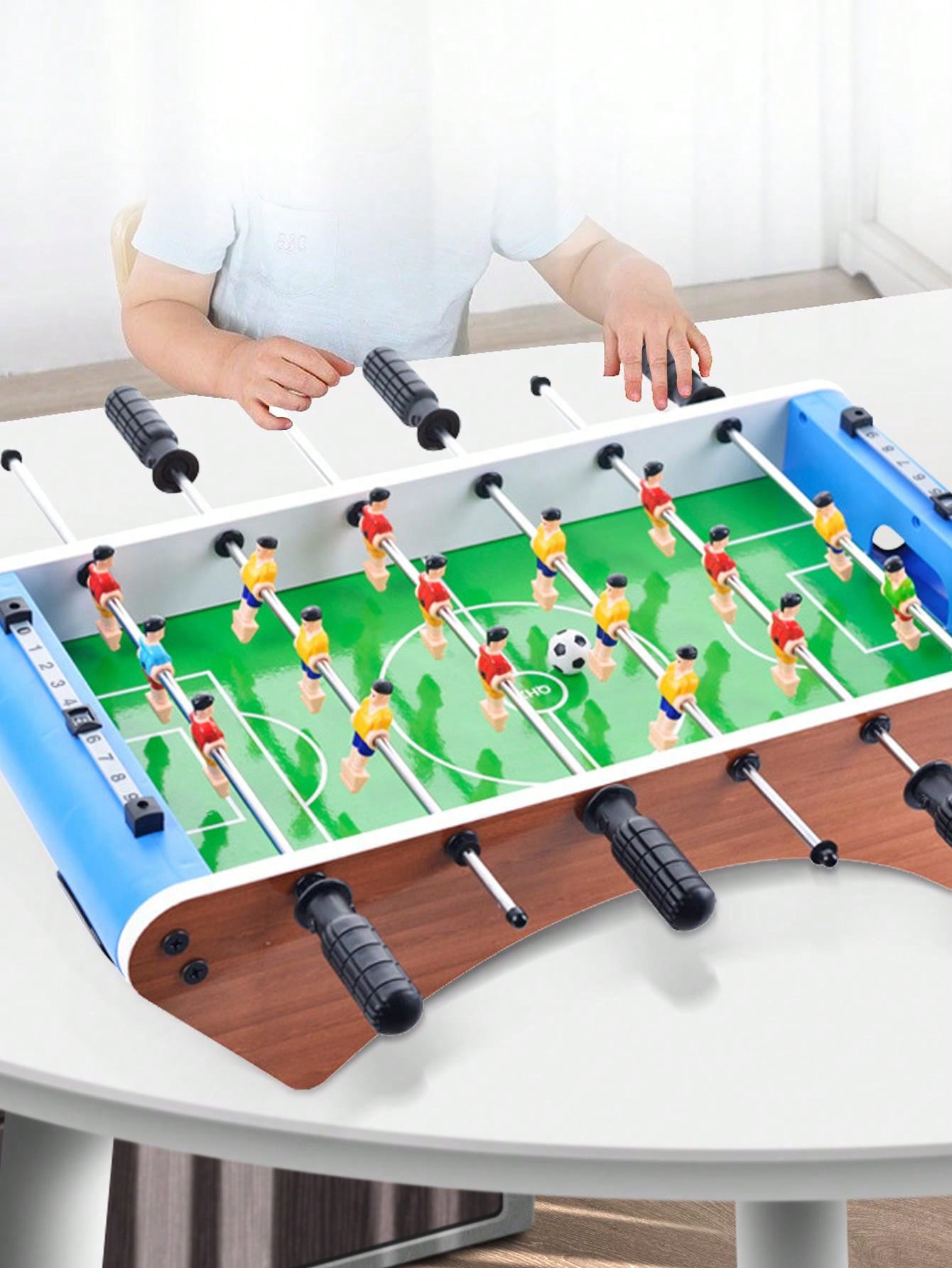 Indoor Soccer Enthusiasts' Challenge Football Table Game With 6 Rods ...