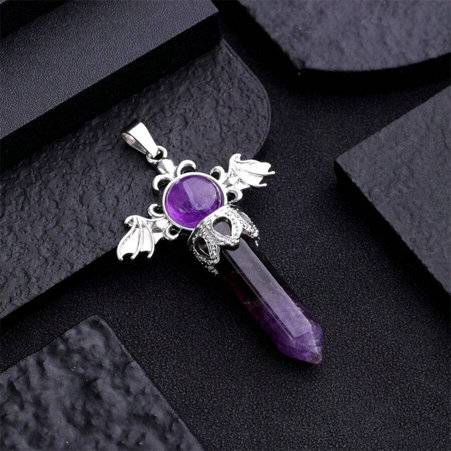 1 Pièce Collier Pendentif Accessoire De Aile D'ange Géométrique ...