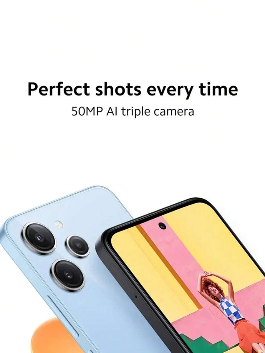 xiaomi هاتف شاومي ريدمي 12 نسخة عالمية 8+128 جيجابايت - أسود MTK Helio ...