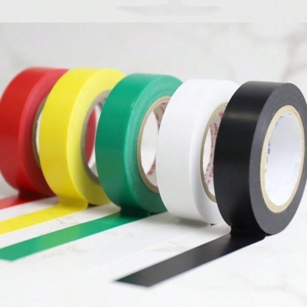 1pc Blanco Original Cinta Aislante Eléctrica Cinta De Electricista Alambre Cinta Aislante ...