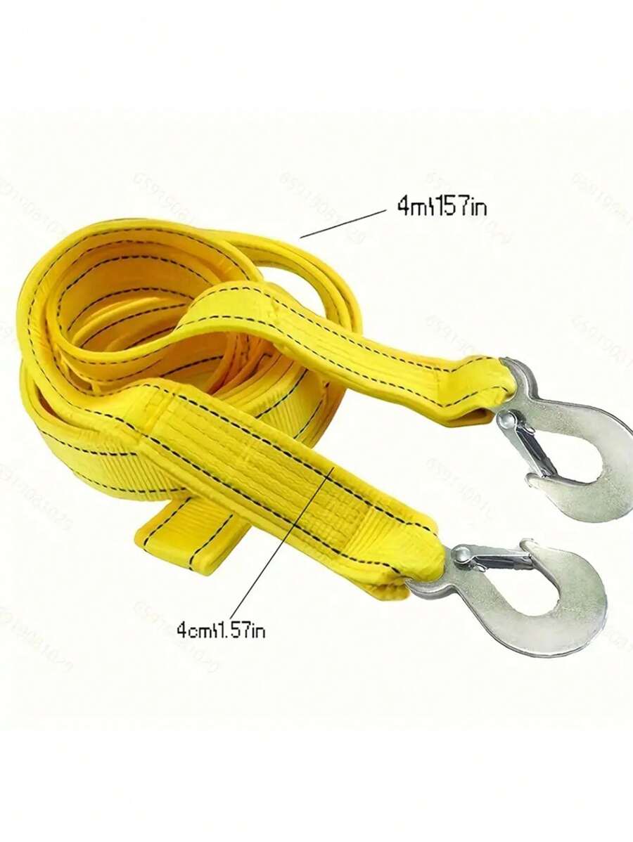 Car Towing Rope With Reflective Strip, Heavy Duty Elasticity ...