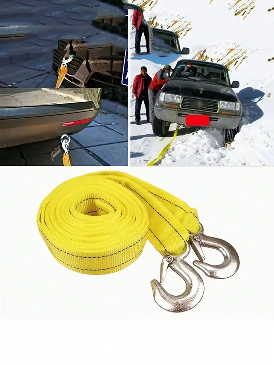 Car Towing Rope With Reflective Strip, Heavy Duty Elasticity ...