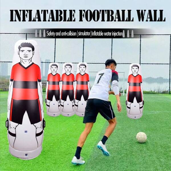 Red 1 Pack (1 Inflatable Cylinder Included) Inflatable Football ...