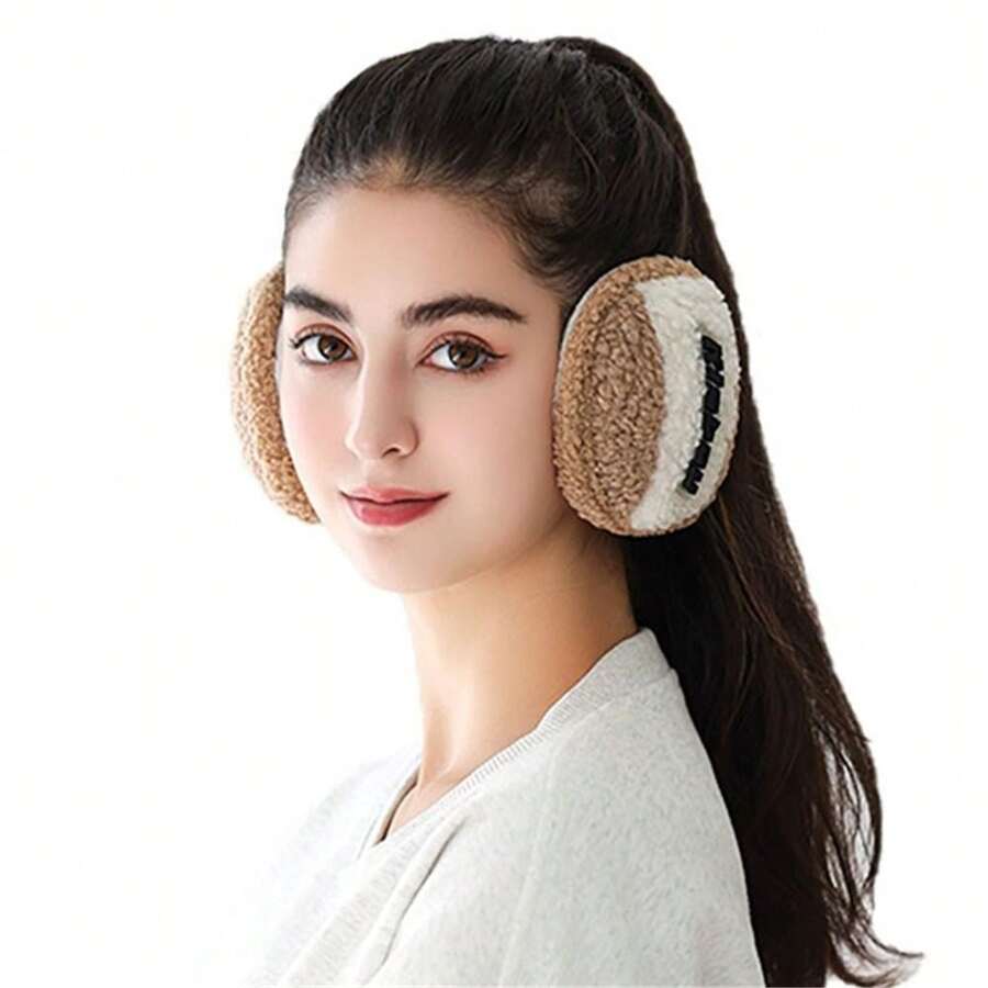 1PC Unisex Warm Fleece Earmuffs Soft Furry Ear Warm Protector in Cold ...