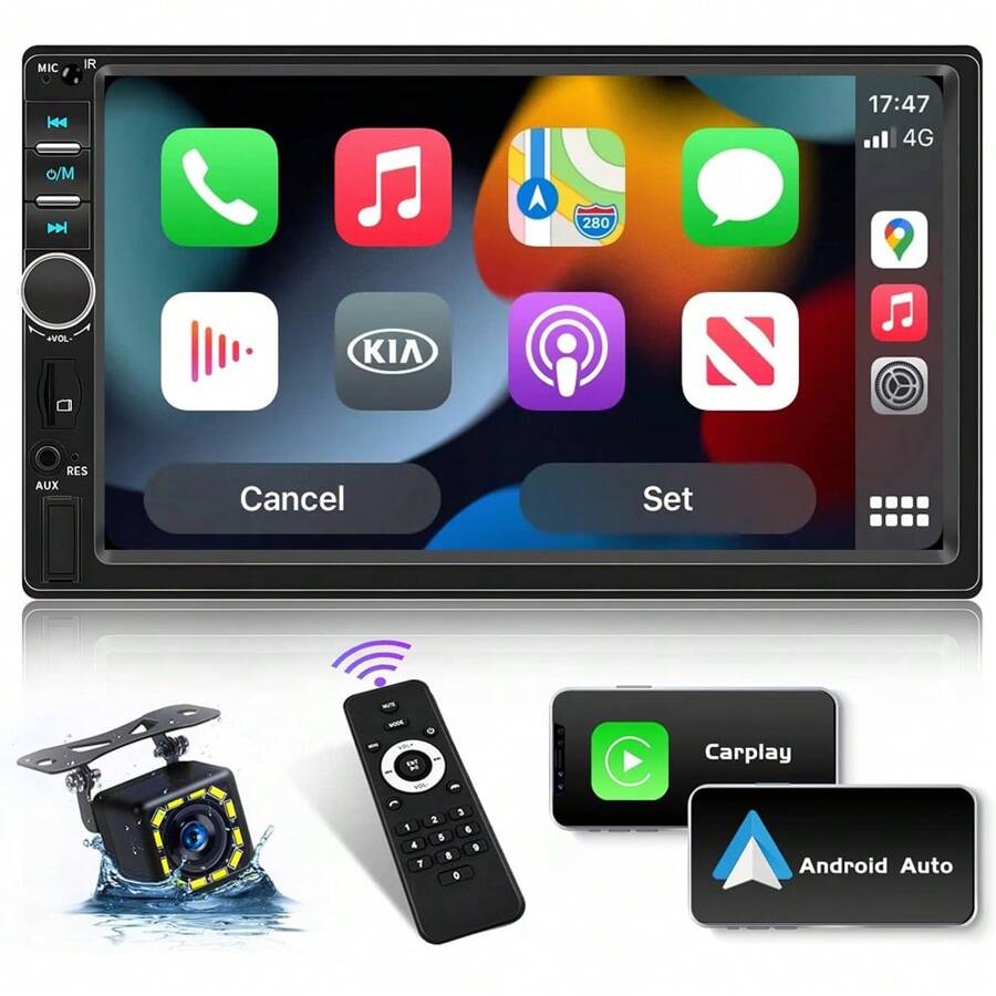 Car Stereo Radio Double 2Din 7 Inch HD Touch Screen Stereo with ...