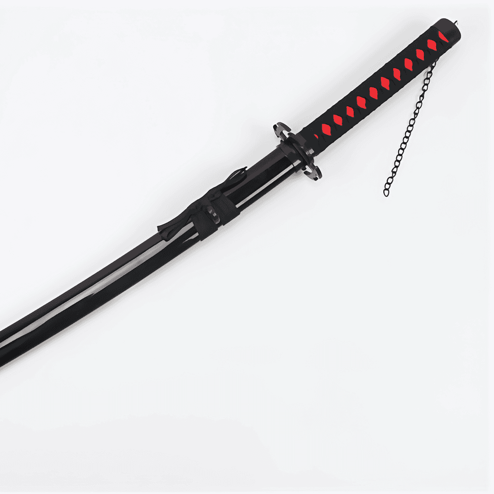 80cm Wooden Sword Samurai Sword Role-playing Toy, With Scabbard ...