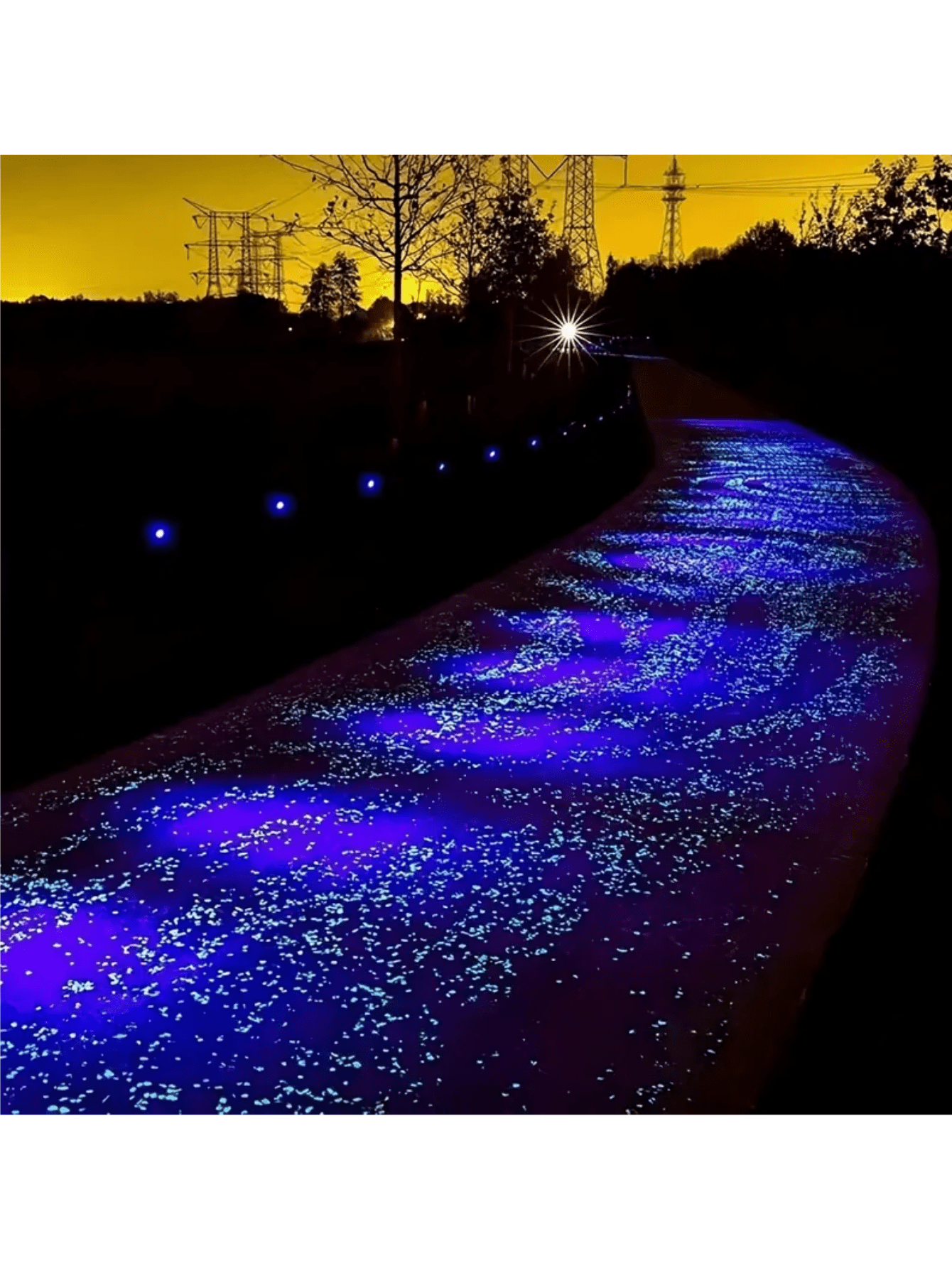 12000 Capsules/Bag Gardening Aquarium Landscape Fluorescent SmallStone Vase Hourglass Luminous ...