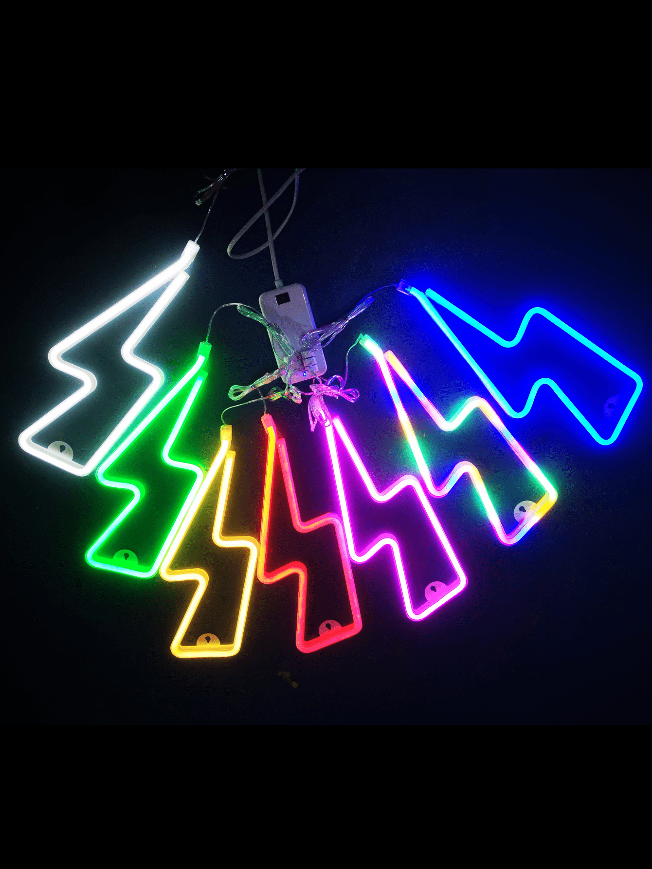 Neon Lightning Shape Light | SHEIN UK