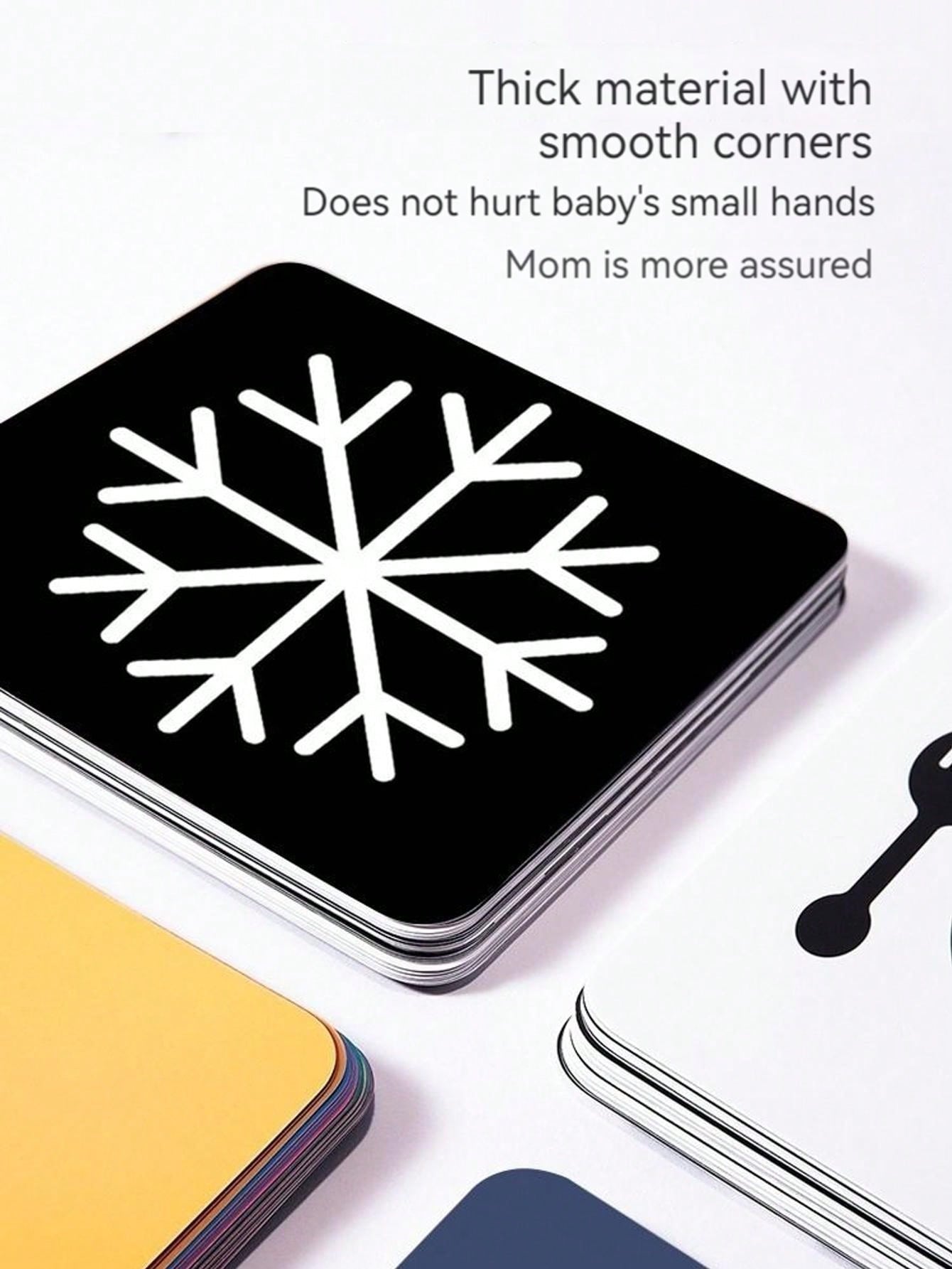 1 Box Black And White Infant Educational Cards, Newborn Visual ...