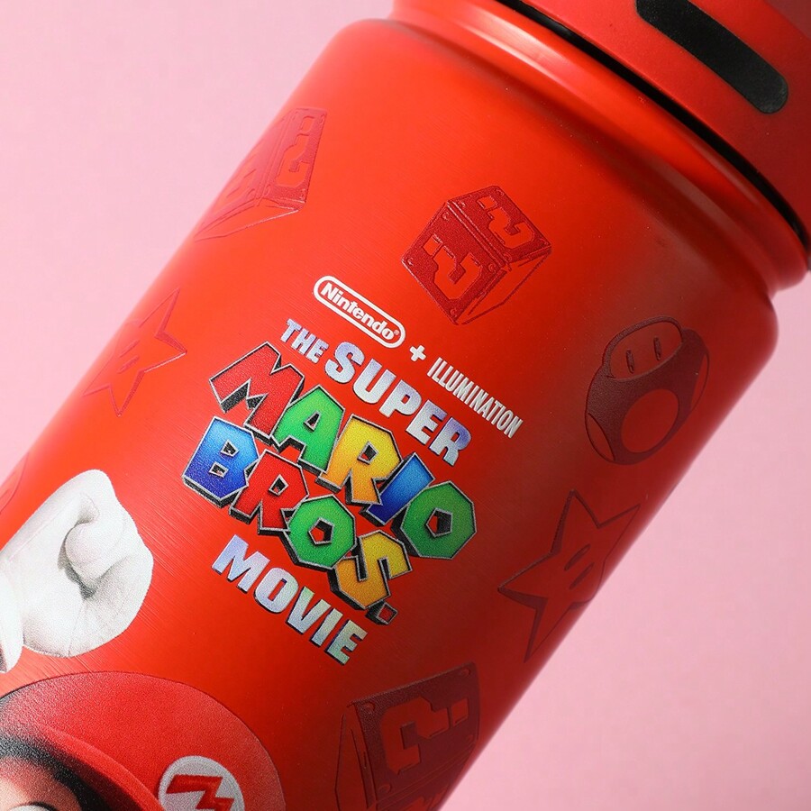 Miniso Super Mario Bros. Steel Cup With Handle 30.4Oz/900Ml | SHEIN EUR