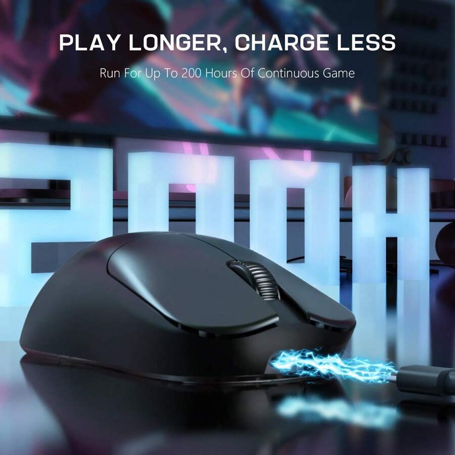 MAGIC-REFINER MAMBASNAKE AJAZZ AJ099 SUPERLIGHT Wireless Gaming Mouse ...