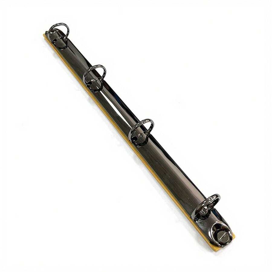 1pc A4 Size Metal Loose-Leaf Binder With Back Plate, Detachable 4-Ring ...