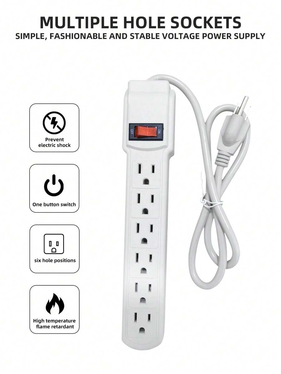 American-style power strip, American standard socket, all-copper power ...