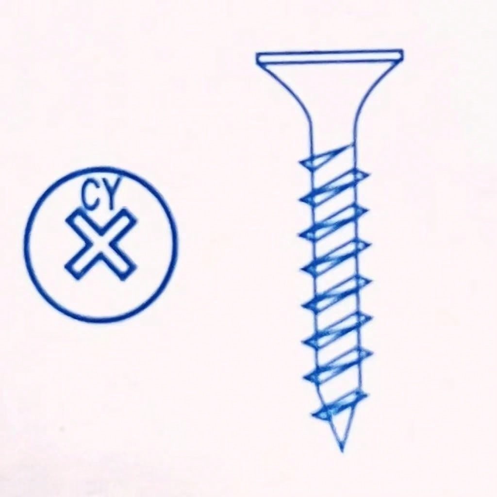 High-strength Self-tapping Nail, Spring Rain Cross Head Drywall Nail ...