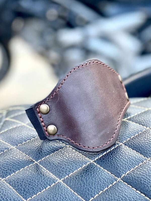 Motorcycle Shifter Shoe Protector Cover, Leather Boot Guards With ...