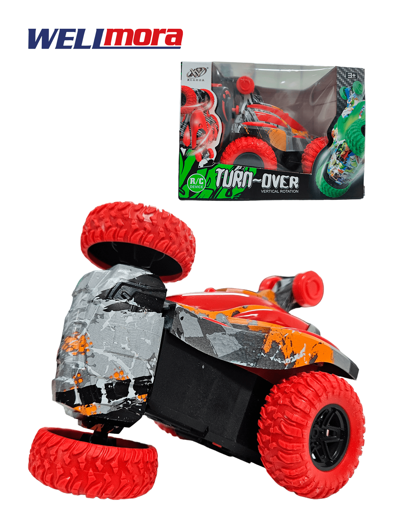Remote Control Off-Road Stunt Car With Brindle Design And Night Lights ...