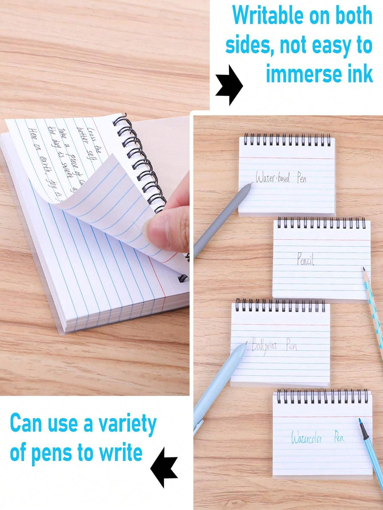 Komplety Biżuterii Z 4 Prosty Podszewka Spirala Notesy Z Biały Prosty ...