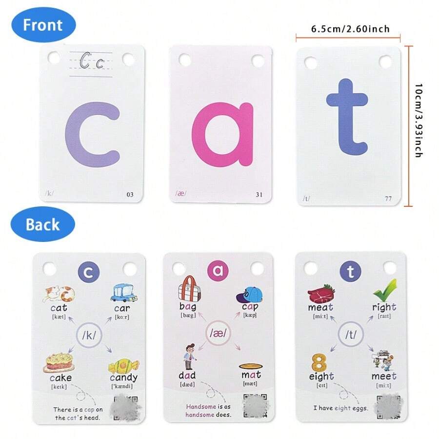 Constructeur de mots CVC, cartes flash de jeux de phonétique pour la ...