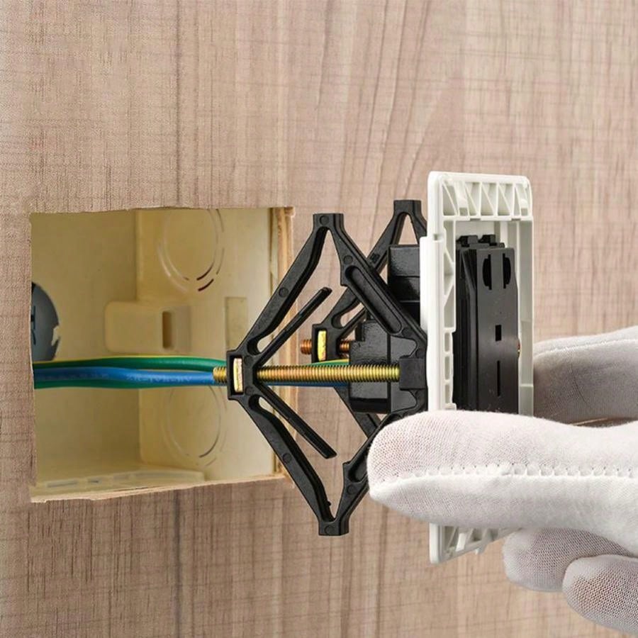 Wall Switch Socket Bottom Box Repair Kit Diamond Shaped Fixer ...