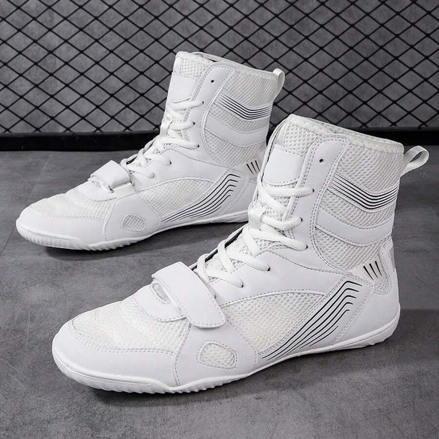 Women'S Professional Boxing Shoe High -Top Fight Shoe Fighting ...